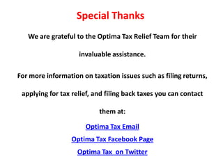 What is Tax Relief and Why | PDF