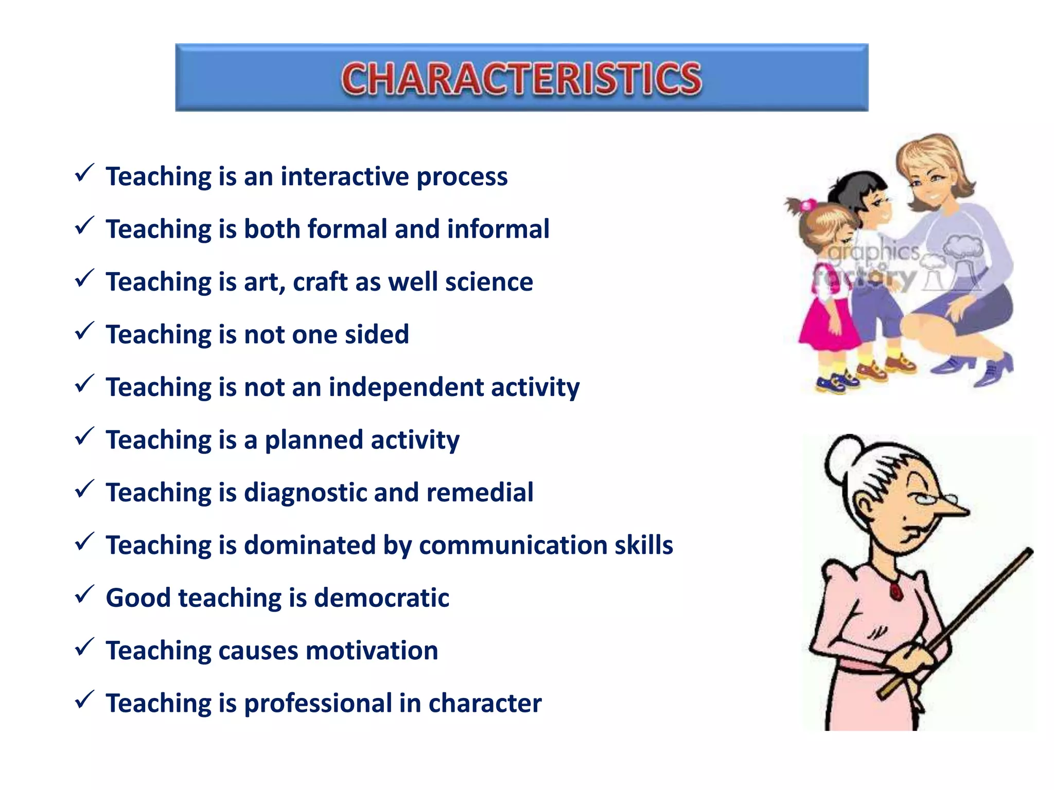 What is teaching | PPTX