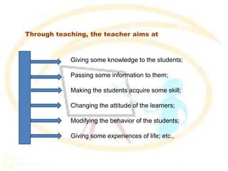 What is teaching | PPTX