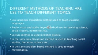 What is teaching | PPTX