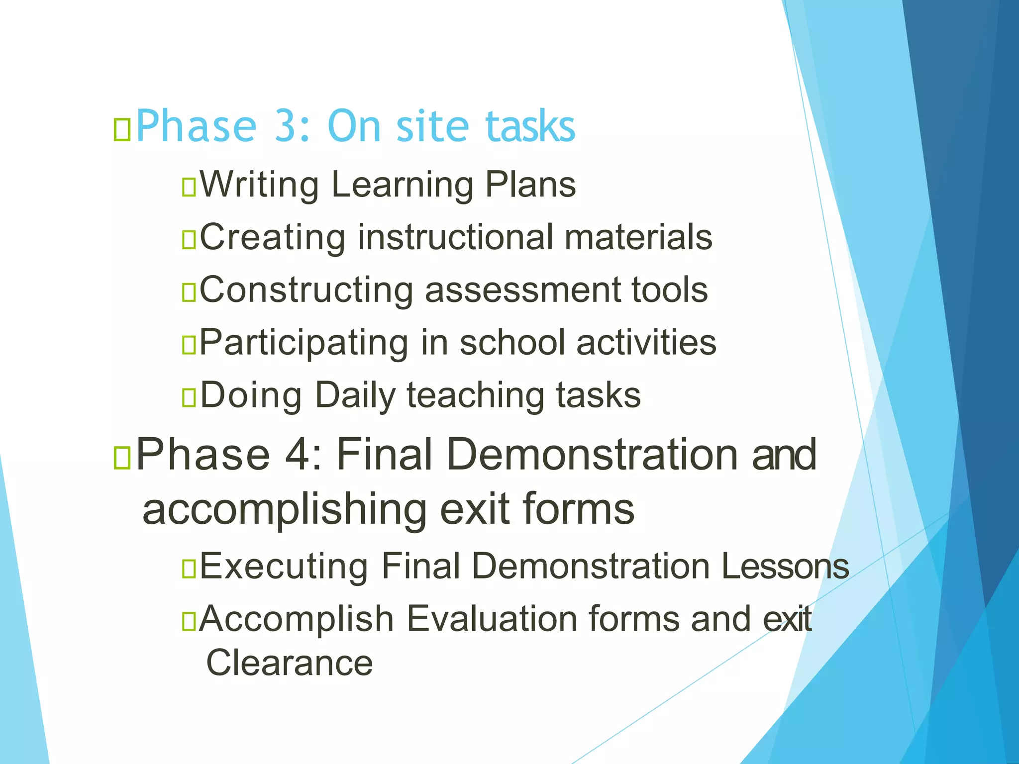 What is teaching internship Learning Task 1 | PPTX