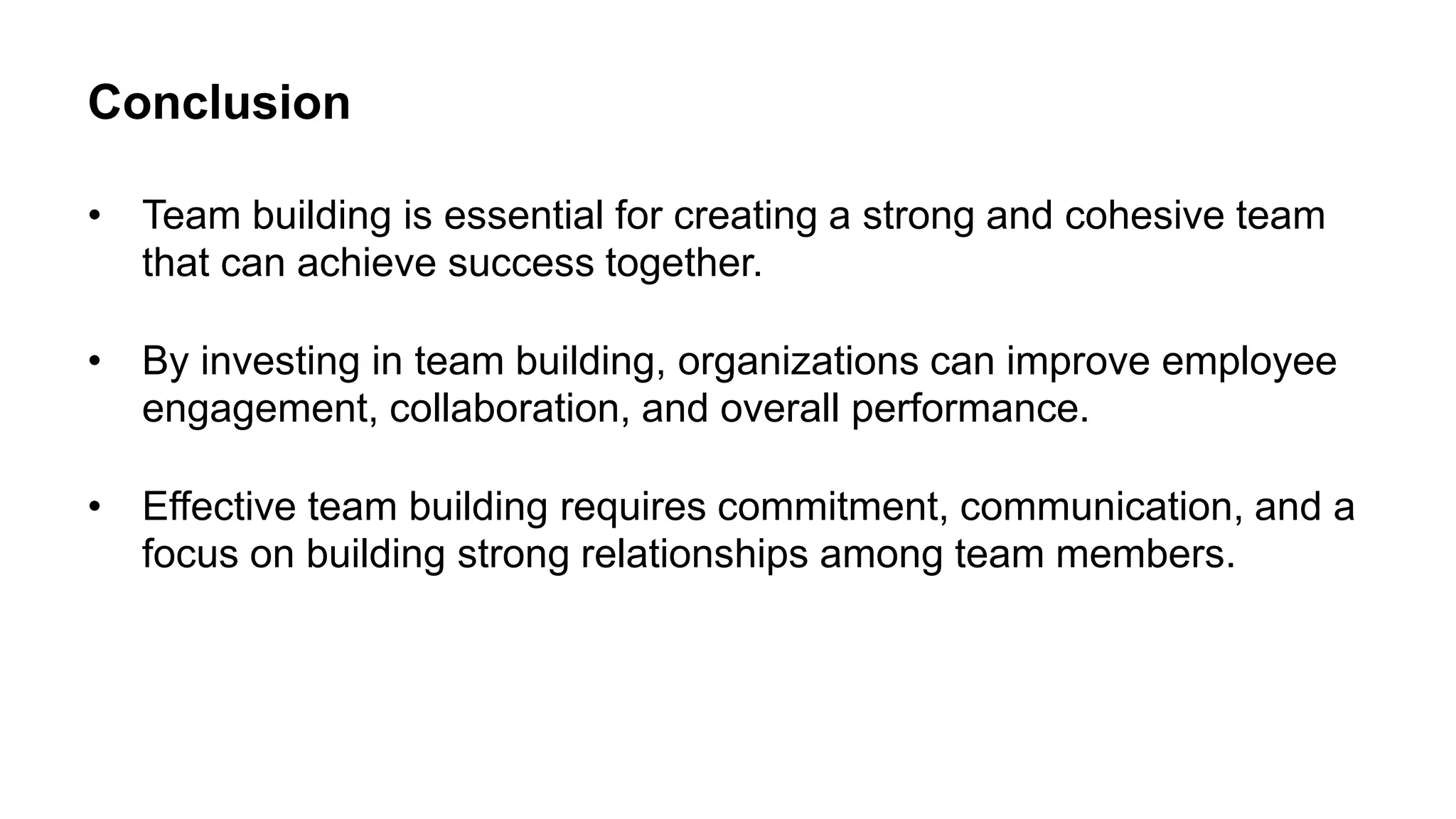 What Is Team Building, Importance Of Team Building, Steps Involved In ...