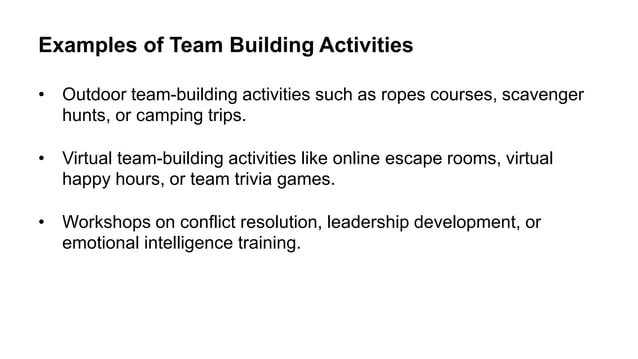What Is Team Building, Importance Of Team Building, Steps Involved In ...