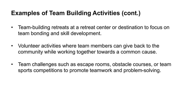 What Is Team Building, Importance Of Team Building, Steps Involved In ...