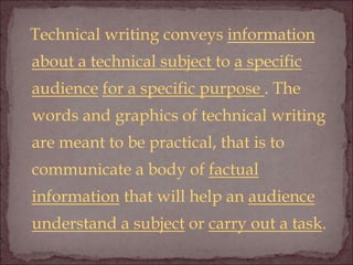 what is techical writing1.ppt