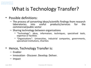 What is technology transfer | PPT