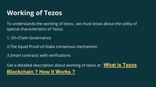 What is tezos | PPT