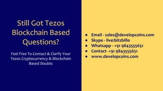 What is Tezos Blockchain? | PPT | Free Download