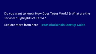 What is Tezos Blockchain? | PPT | Free Download