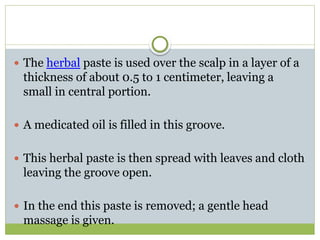 What is Thalapothichil Ayurvedic Treatment? | PPTX