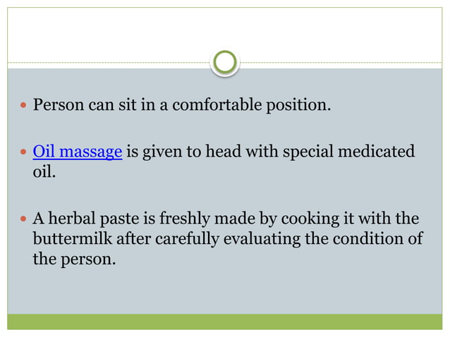 What is Thalapothichil Ayurvedic Treatment? | PPTX