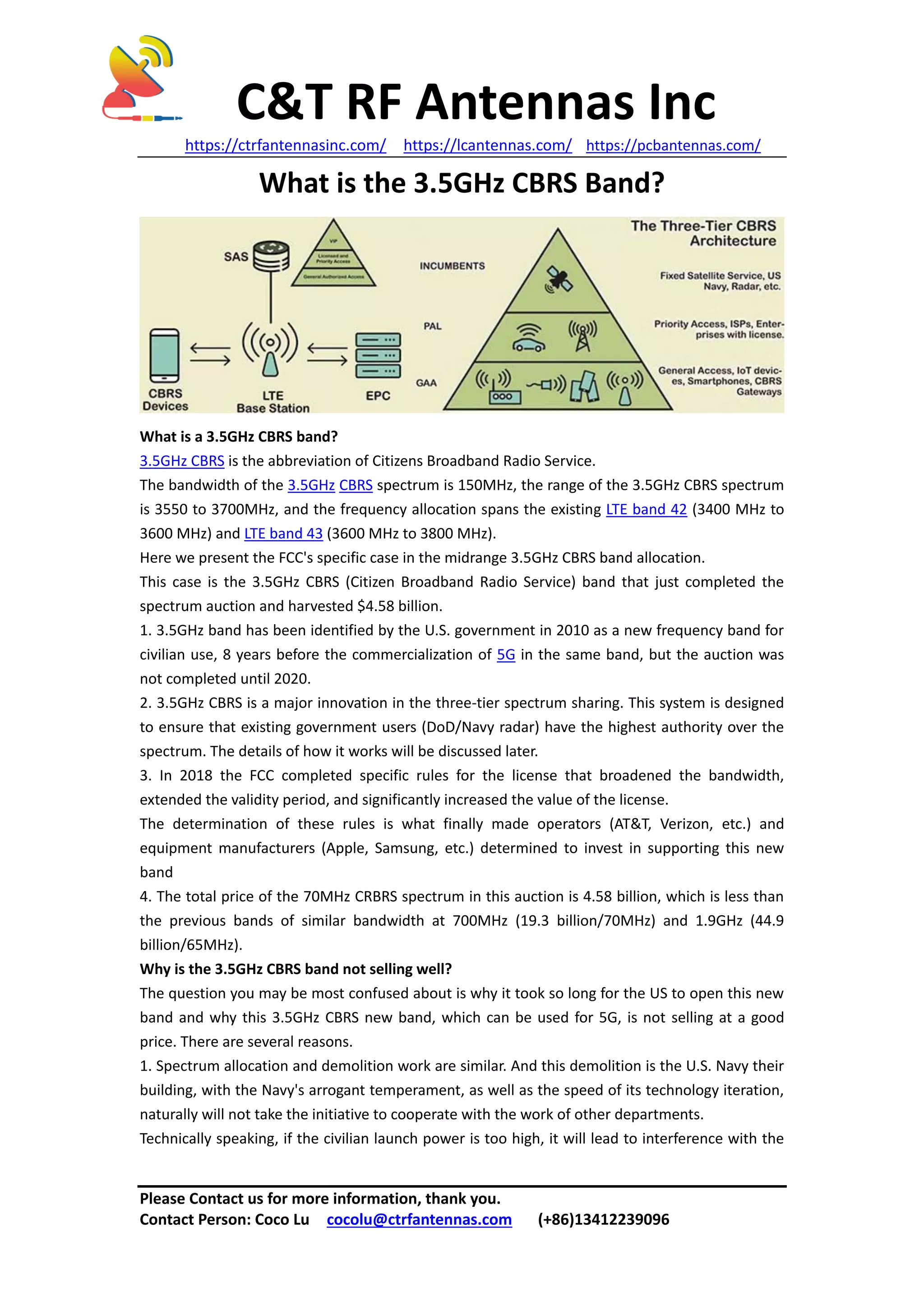 What is the 3.5GHz CBRS band.pdf