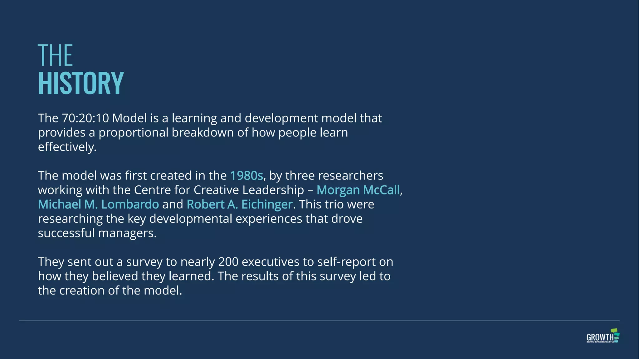 What is the 70/20/10 Model? | PDF