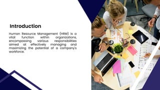 What is the 7 basic human resource management | PDF