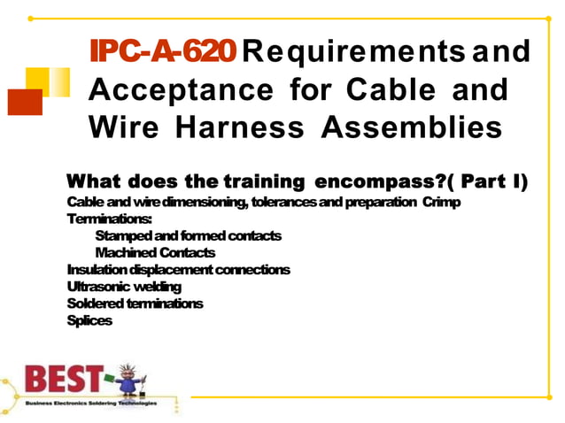 What is IPC A-620 Training Program | PPTX | Technology & Computing