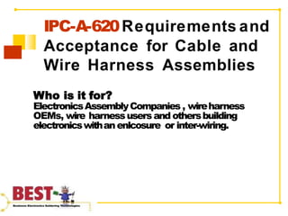 What is IPC A-620 Training Program | PPTX