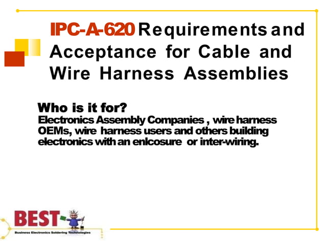 What is IPC A-620 Training Program | PPTX | Technology & Computing