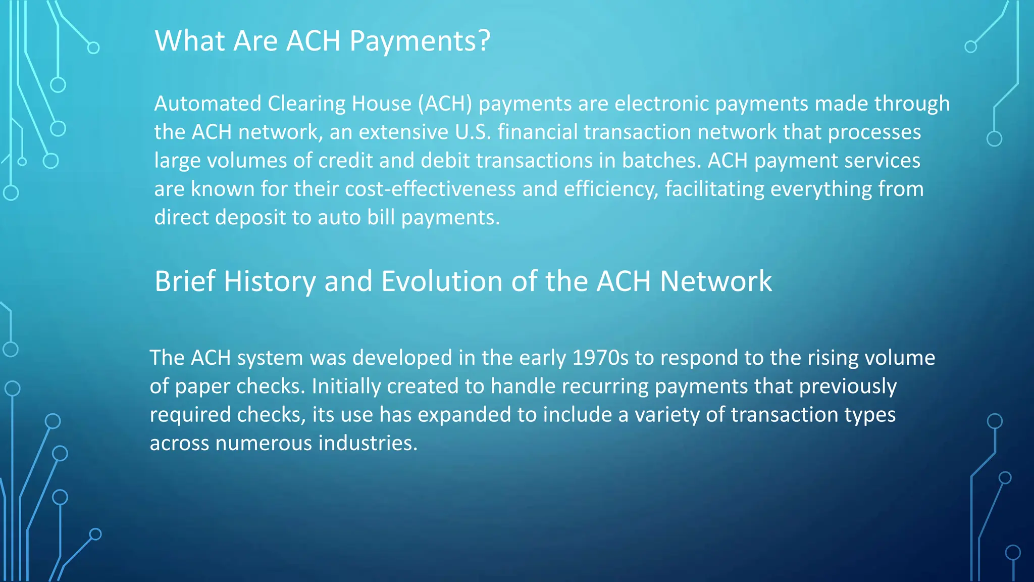 What is the ACH Processing and how does it work.pptx