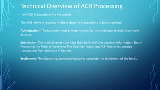 What is the ACH Processing and how does it work.pptx