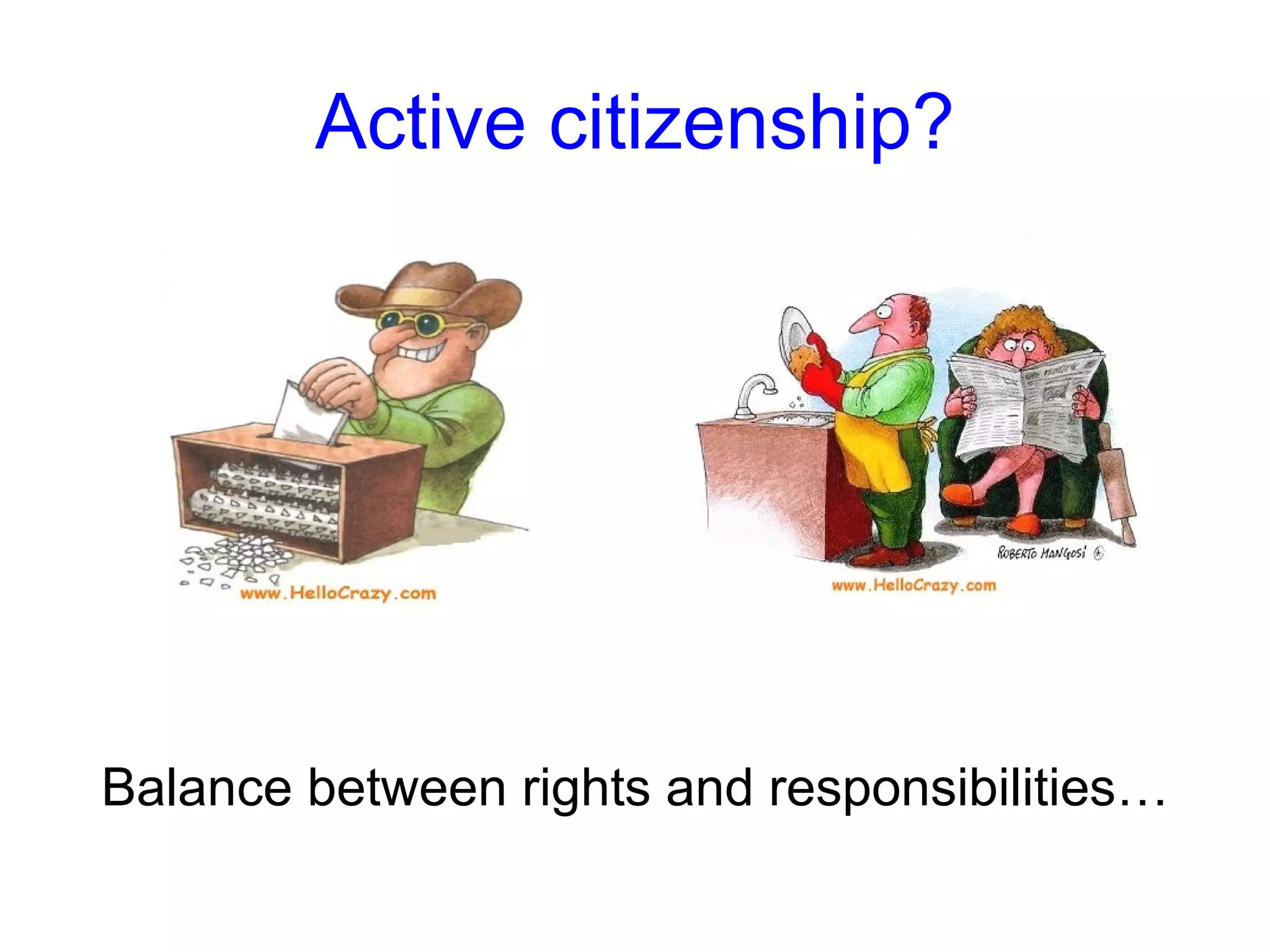 What Is Active Citizenship | PPT
