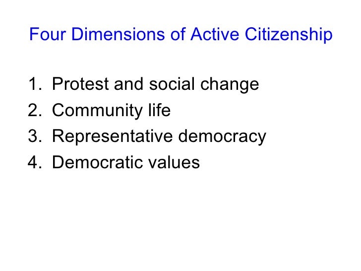 What Is Active Citizenship