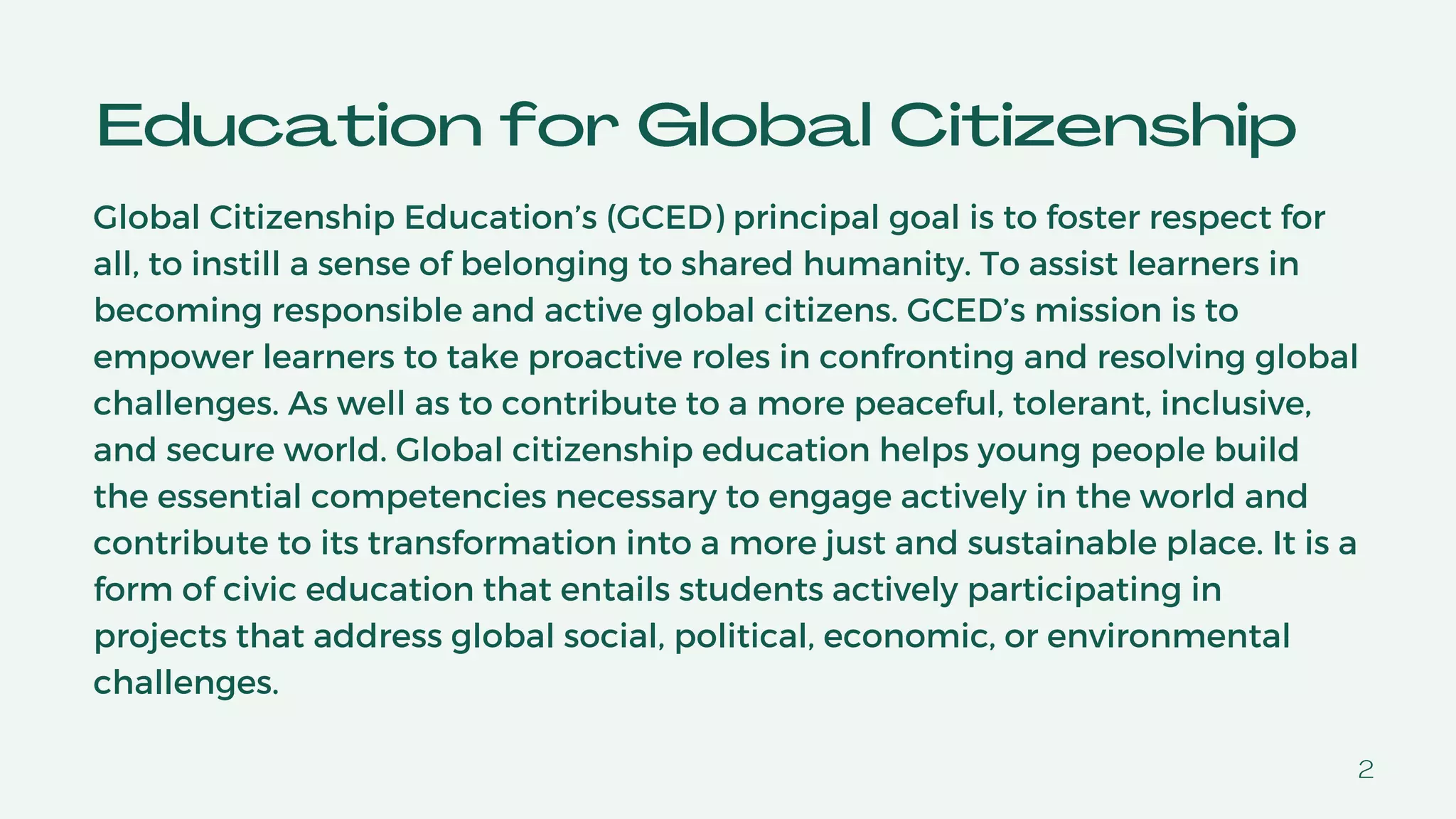 What is the aim of global education.pptx