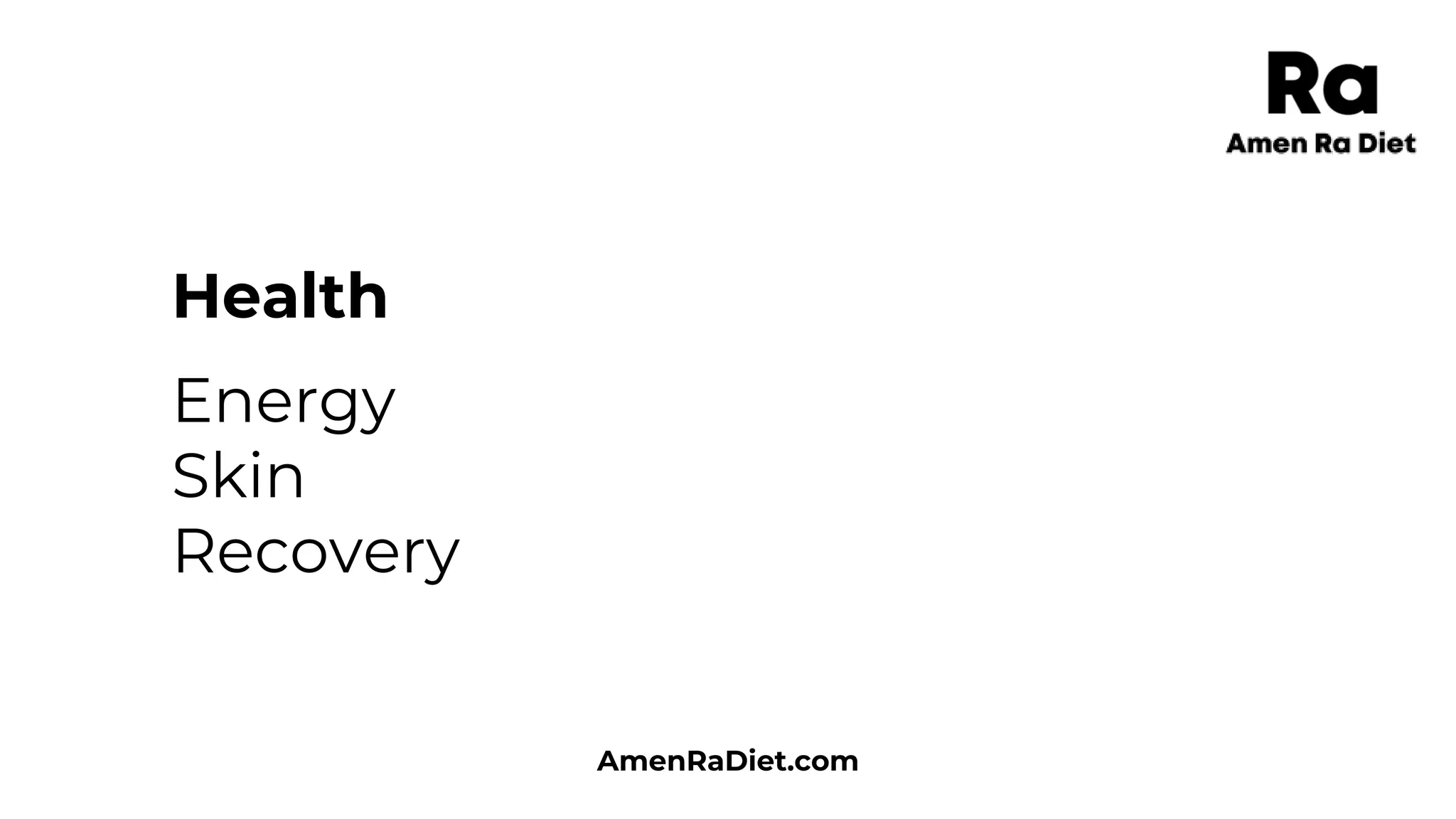 Amen Ra Diet: What The Amen Regimen Is And How It Works | PPTX