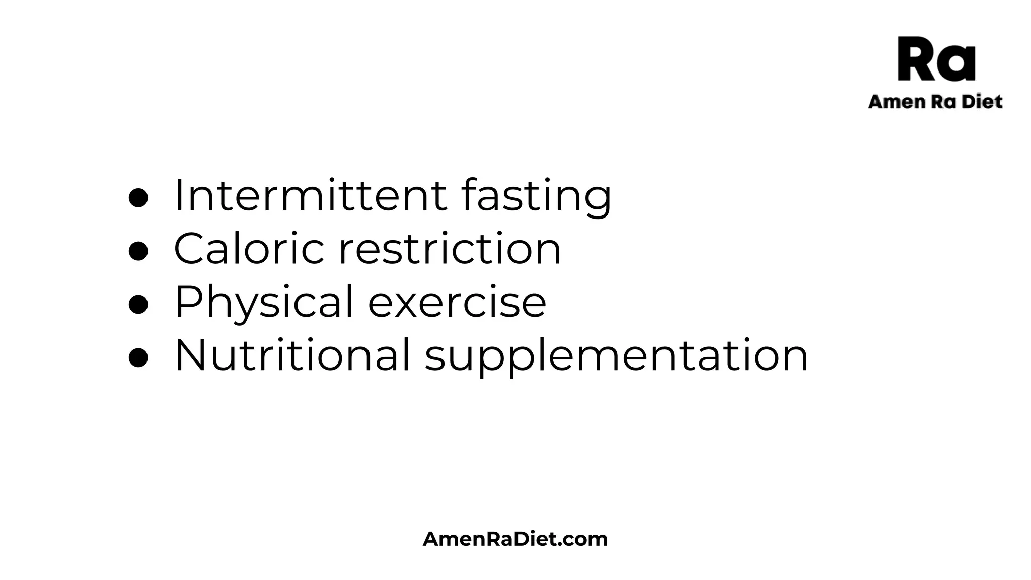 Amen Ra Diet: What The Amen Regimen Is And How It Works | PPTX