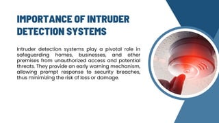 What is the application of intruder detector.pdf