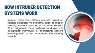 What is the application of intruder detector.pdf