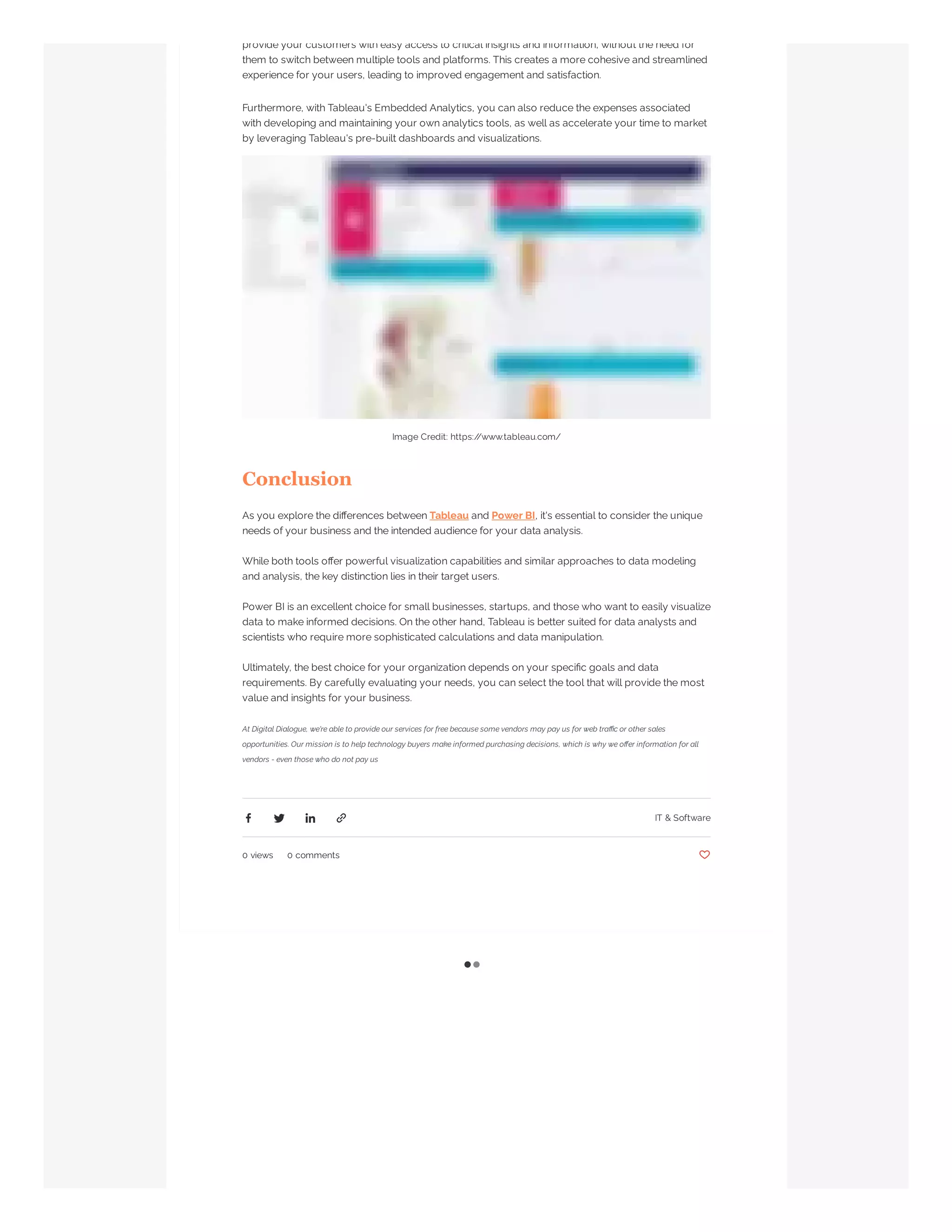 What is the Best Data Visualization Tool: Power BI or Tableau? | PDF
