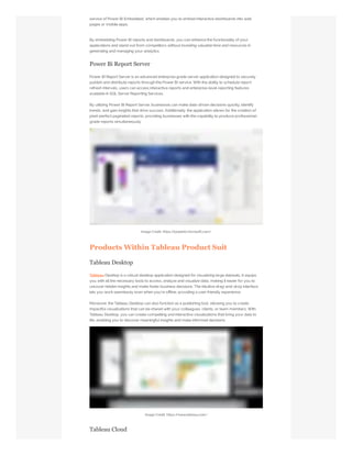 What is the Best Data Visualization Tool: Power BI or Tableau? | PDF