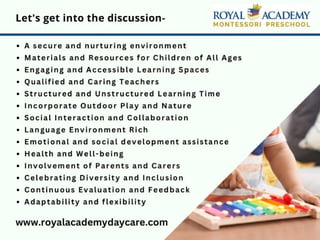 What Is The Best Environment For Preschool Learning.pptx