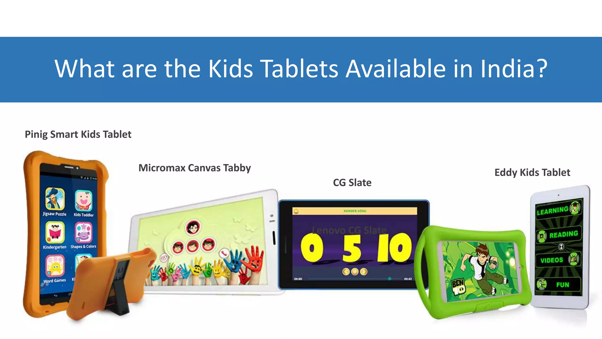 What is the Best Kids Tablet in India | PPT