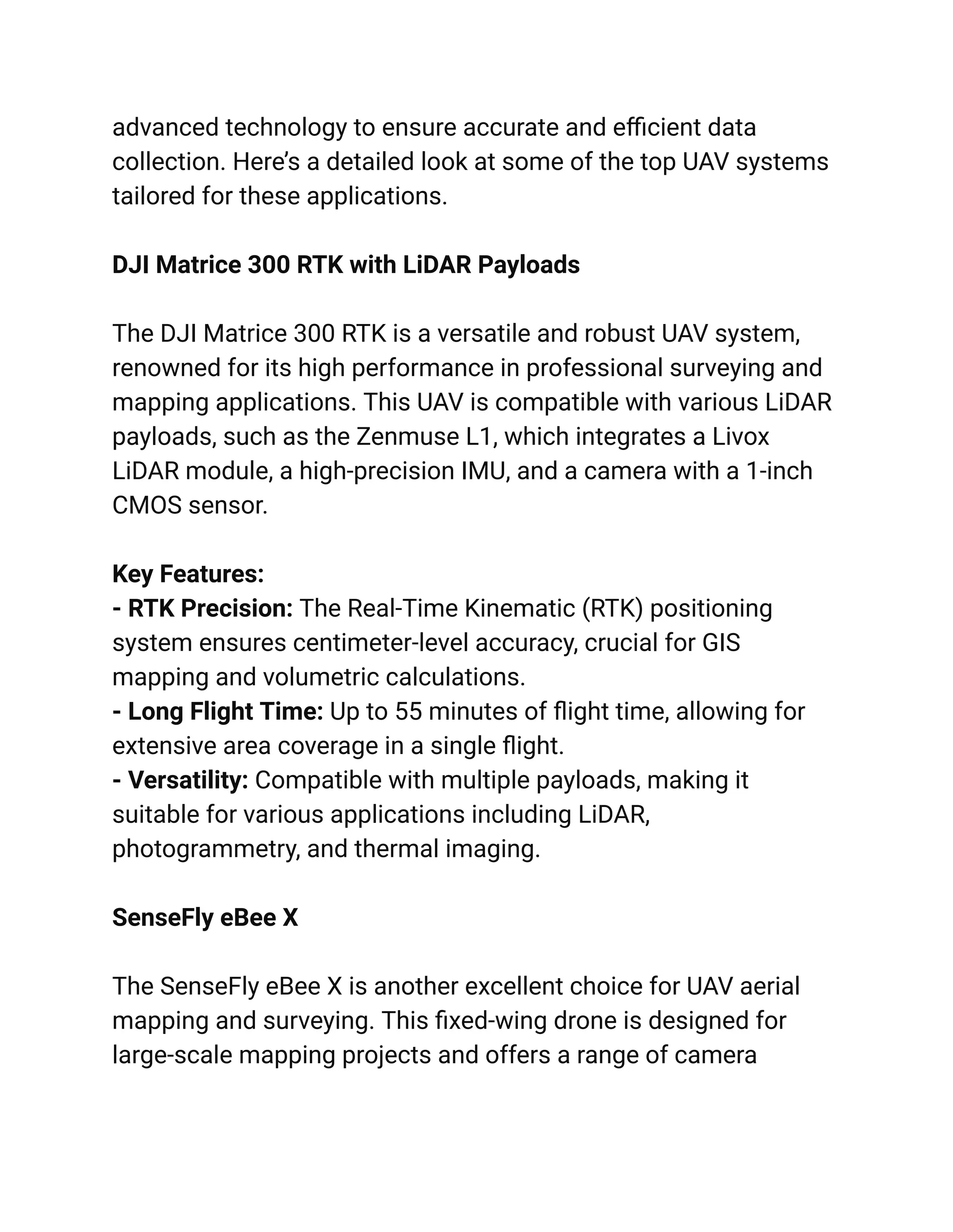 What is the best UAV system for running Lidar, GIS mapping, aerial survey, volumetrics, etc_.pdf