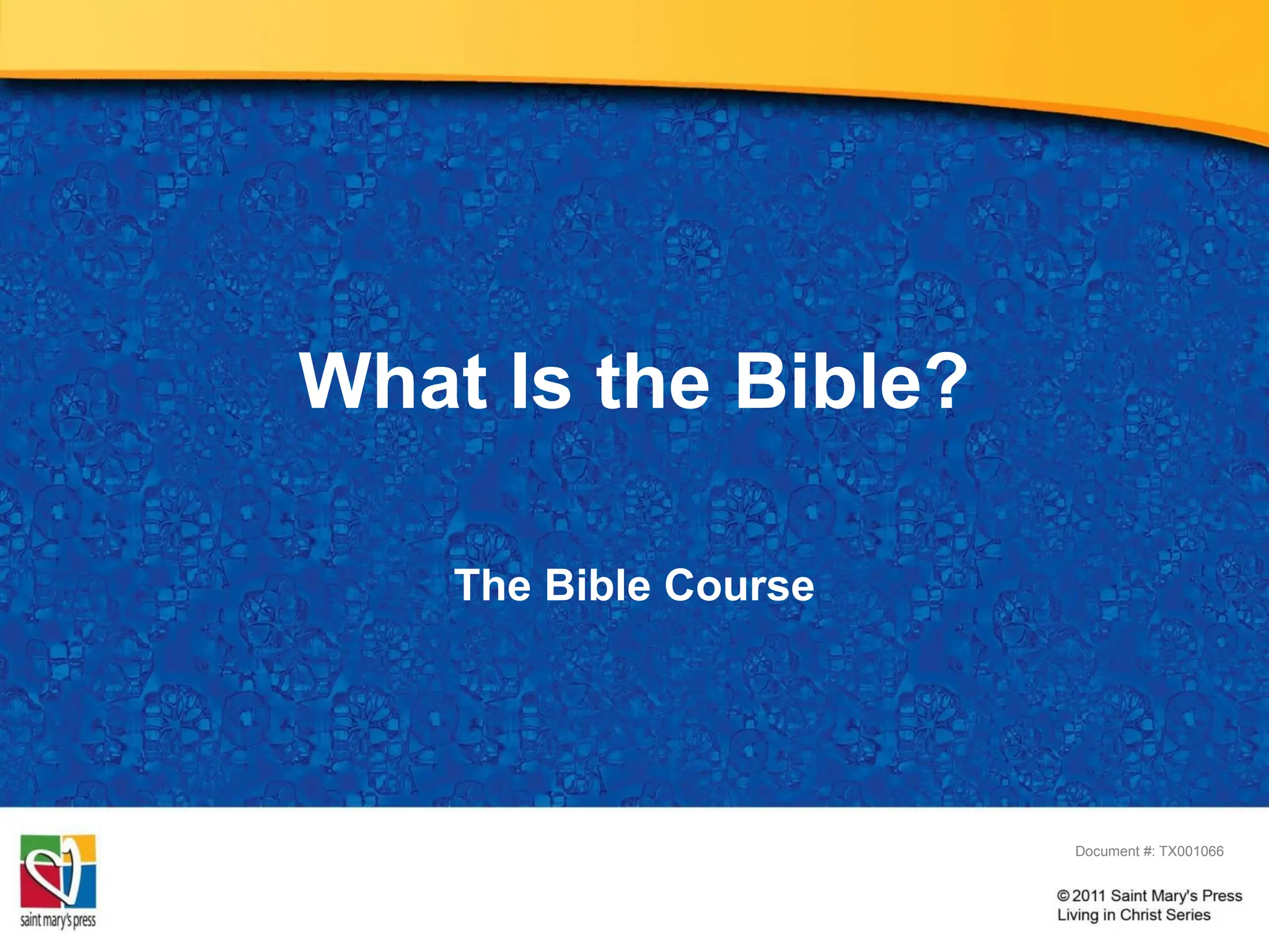 What_Is_the_Bible-slide_2_ reference_bks | PPT