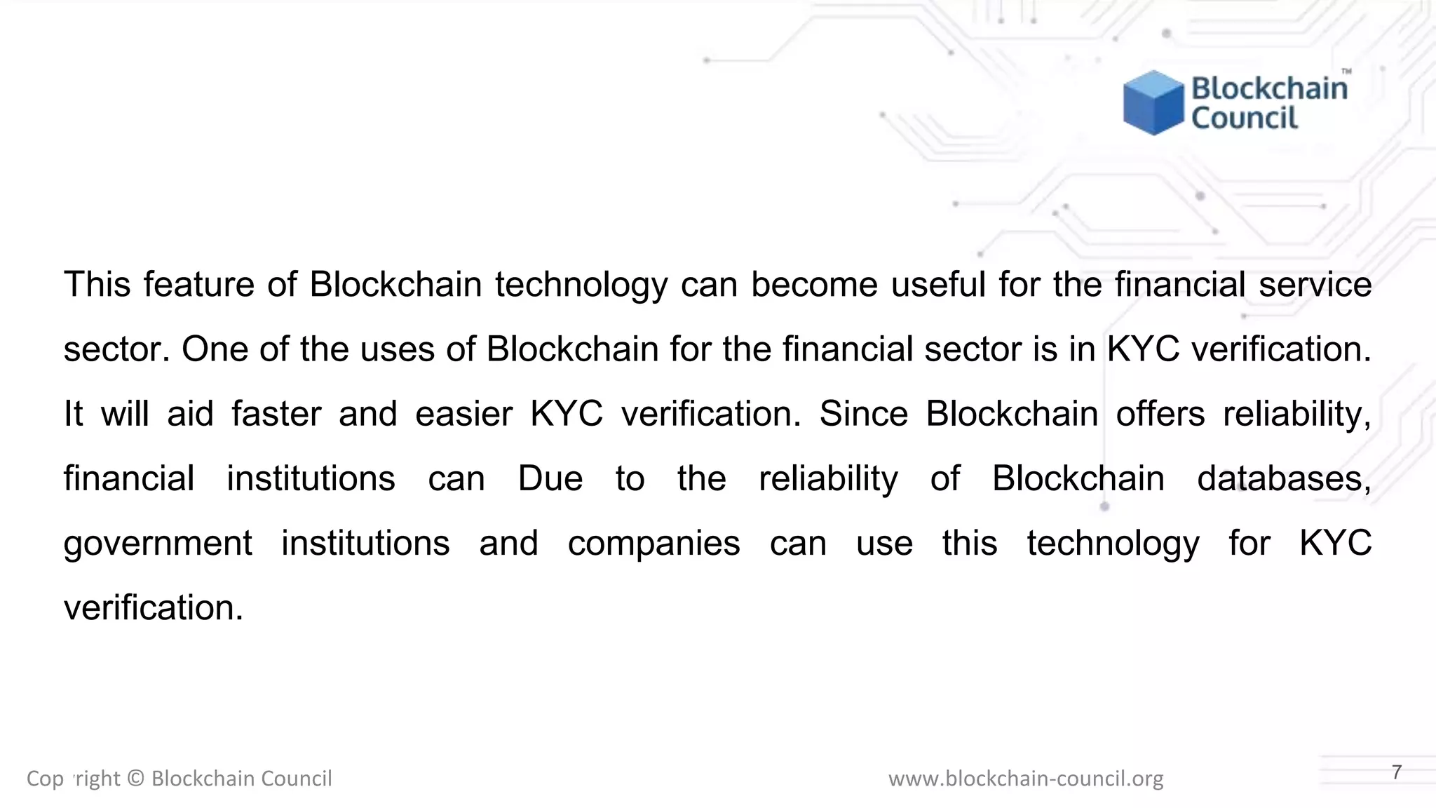 What Is The Blockchain kyc solutions | PPTX | Home Utilities | Personal Finance