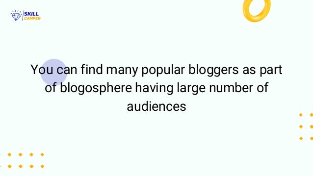 What is the Blogosphere? | Digital Marketing | PDF