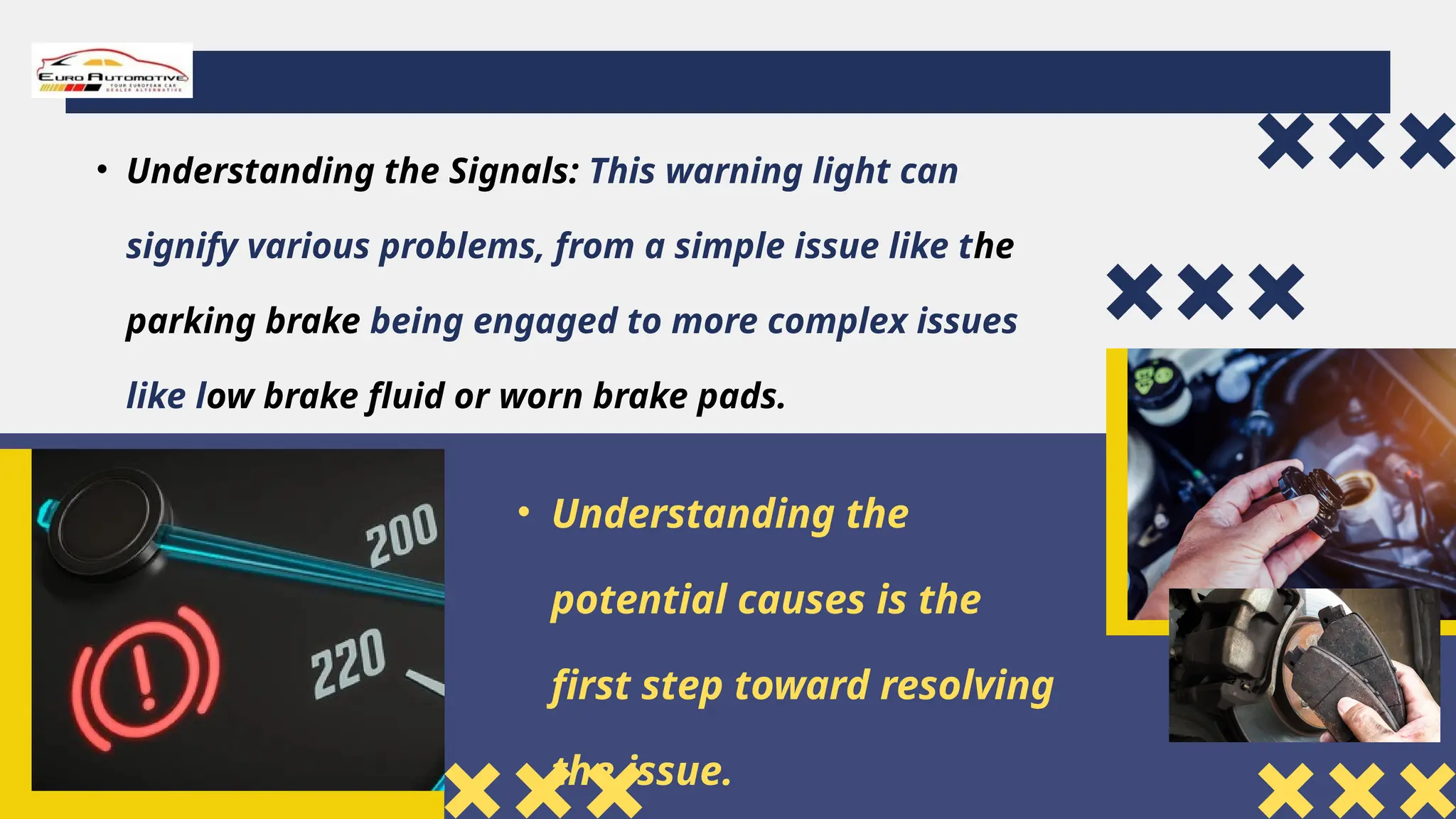 What is the brake system warning on a Mini Cooper | PPTX