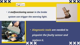 What is the brake system warning on a Mini Cooper | PPTX