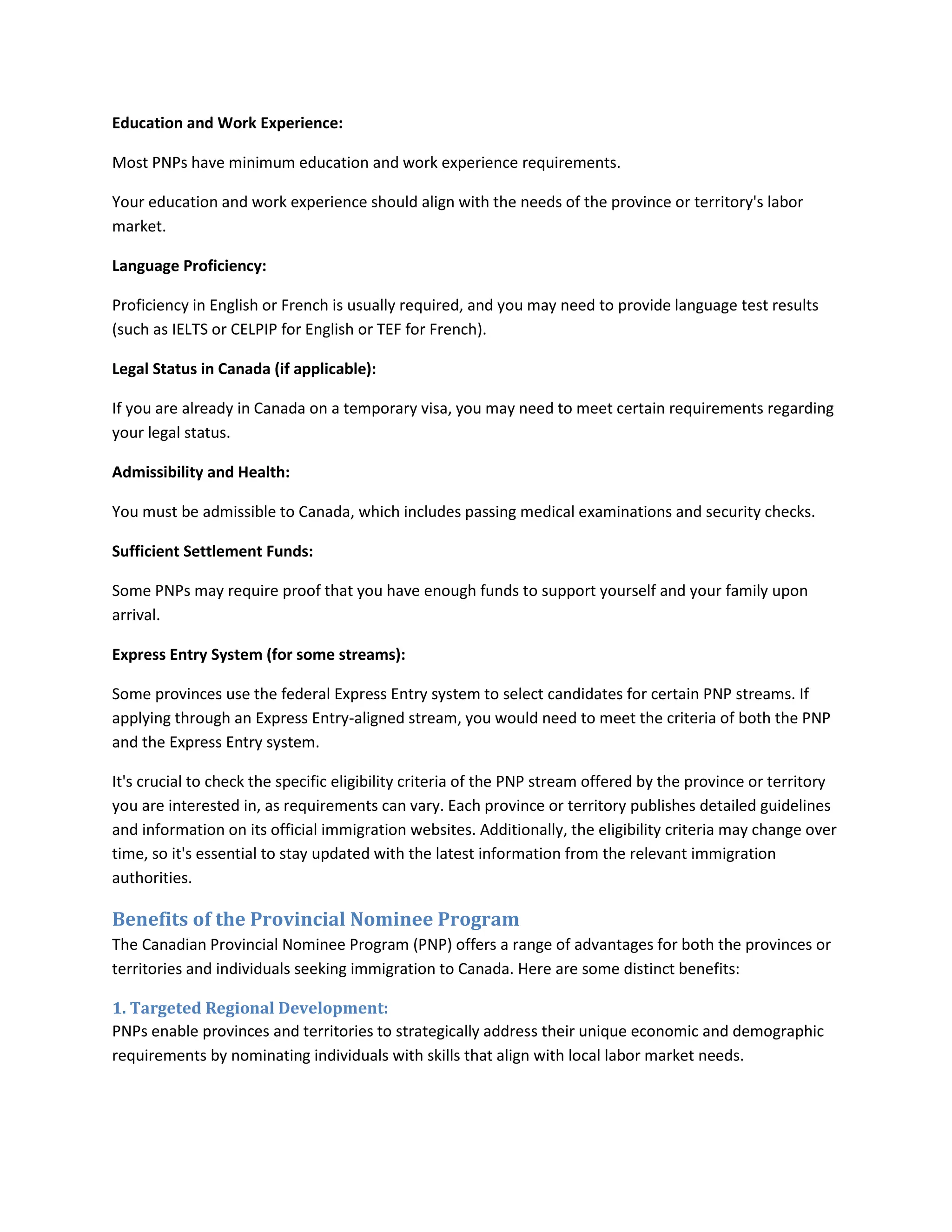 What is the Canadian Provincial Nominee Program (PNP).docx | Business ...