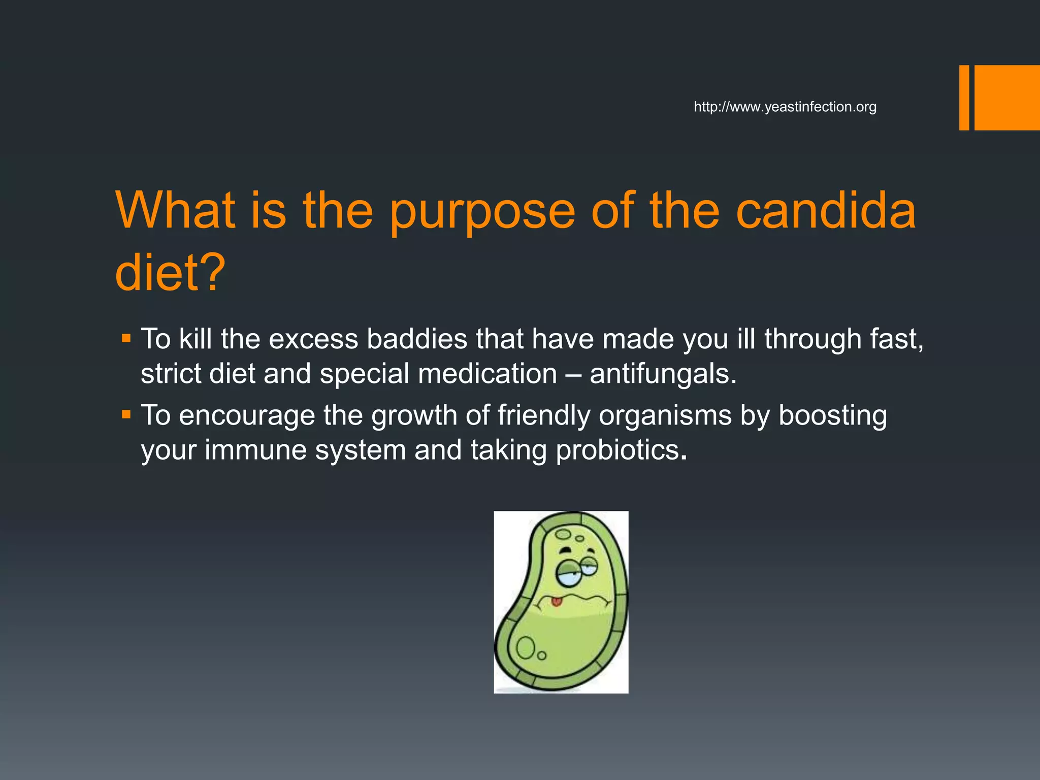 What is the candida diet? | PPTX