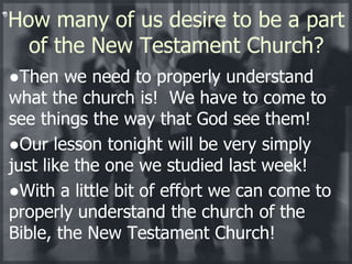 What is the Church? | PPTX