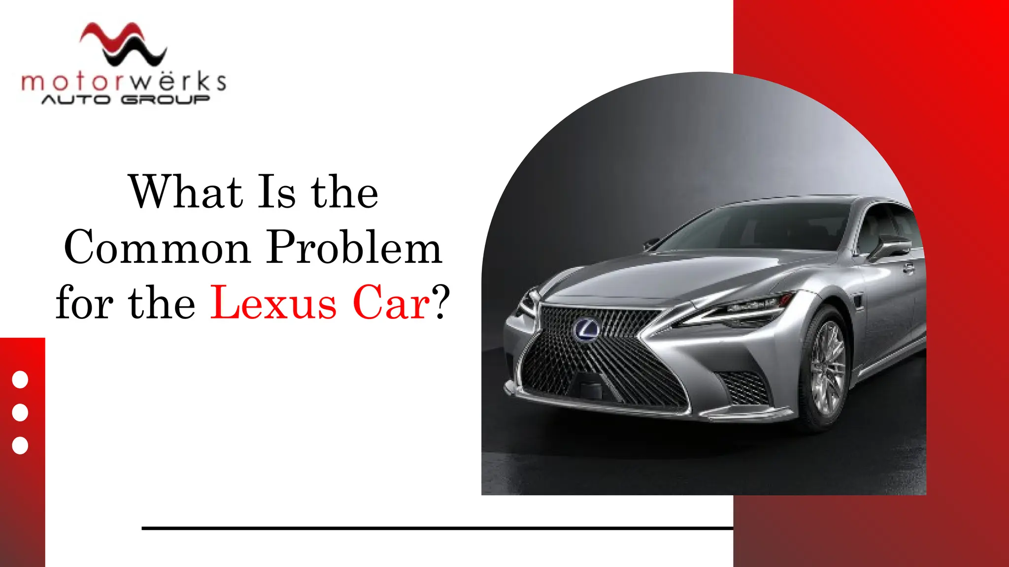 What is the common problem for the Lexus car | PPT