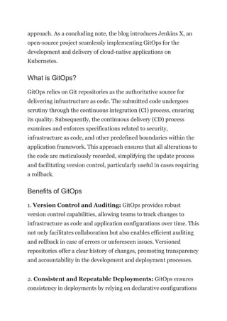 What is the concept of GitOps.pdf | Cloud Computing | Internet