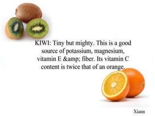 What is the correct way of eating fruits | PPT