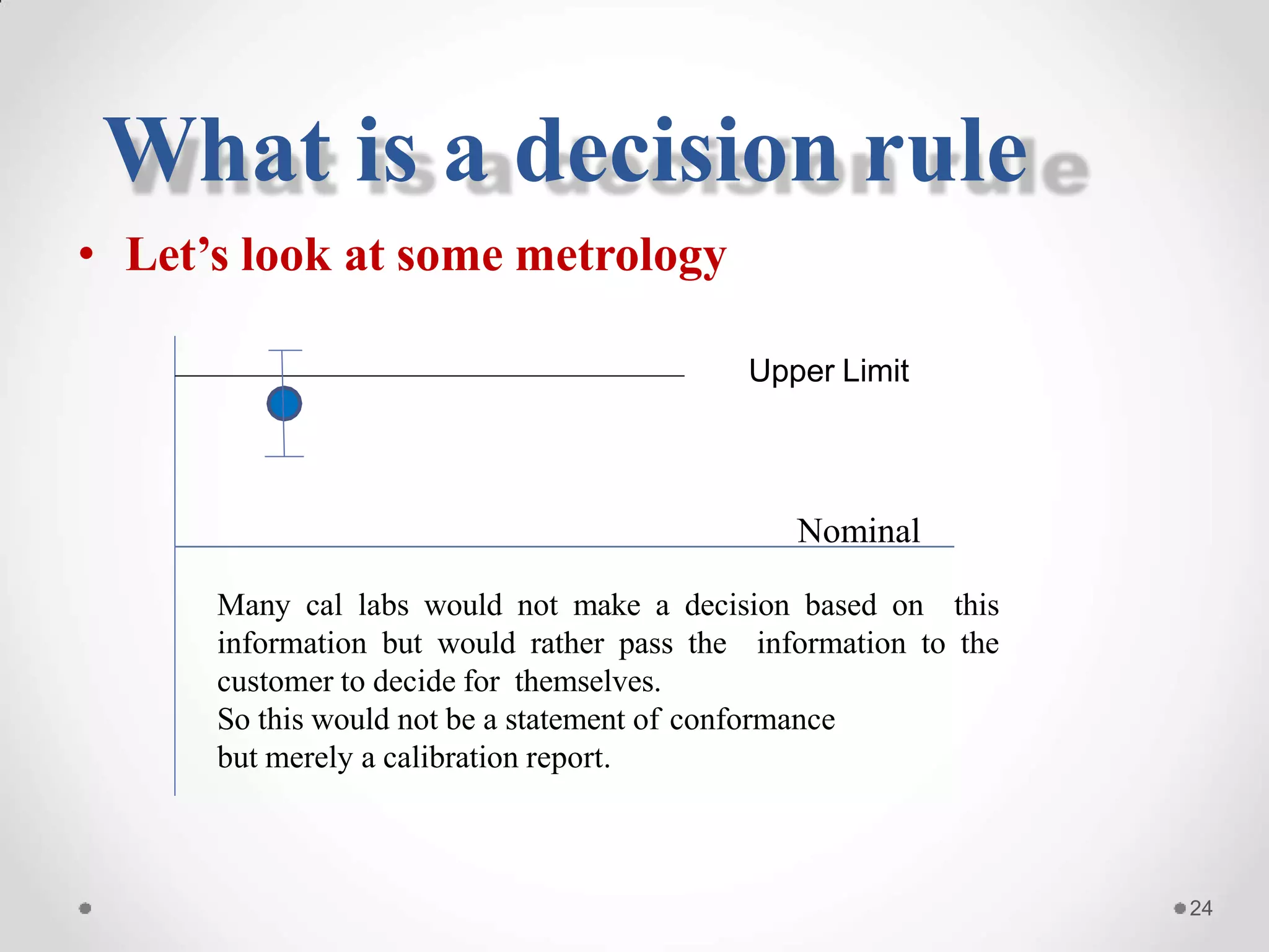 What is the decision rule all about? | PPTX