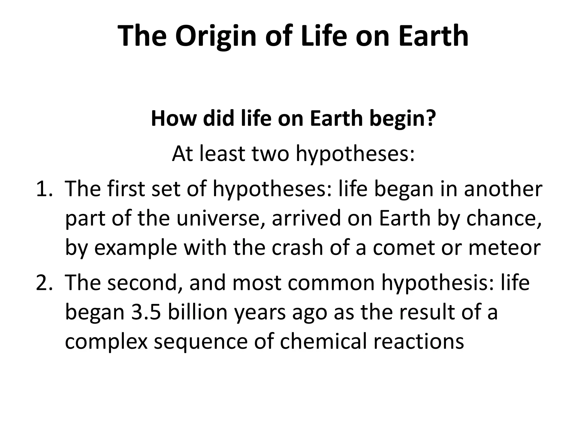 What is the definition of life | PPT