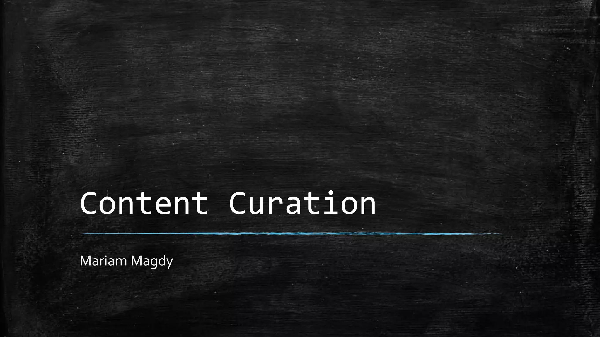 e Learning Content curation | PPT