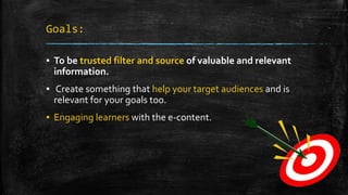 e Learning Content curation | PPT